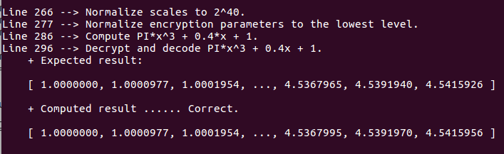 SEAL库 例4之ckks_basics解析_ckks最多处理4096数据-CSDN博客