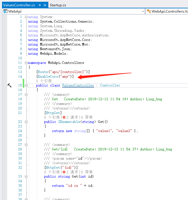 .Net Core WebApi集成swagger以及配置跨域_请求swagger.json 跨域-CSDN博客