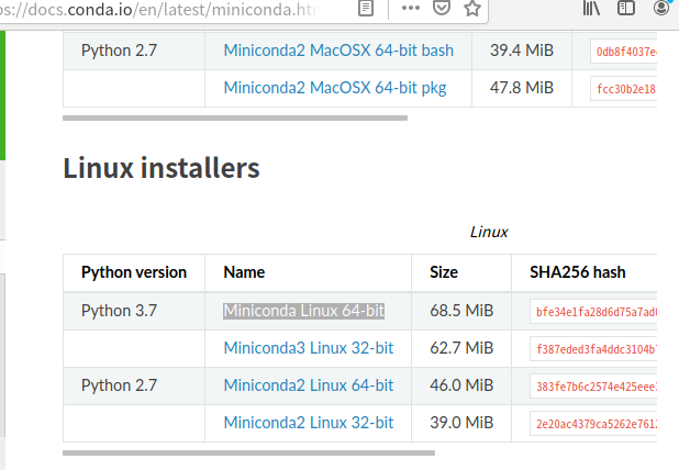 ubuntu 18.04下安装Miniconda3 (pyton 3.7)，并配置conda环境_miniconda 3.7-CSDN博客