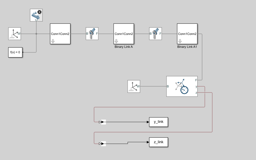 Simscape Multibody -- 使用Transform Sensor 测量运动_simscape transform sensor ...