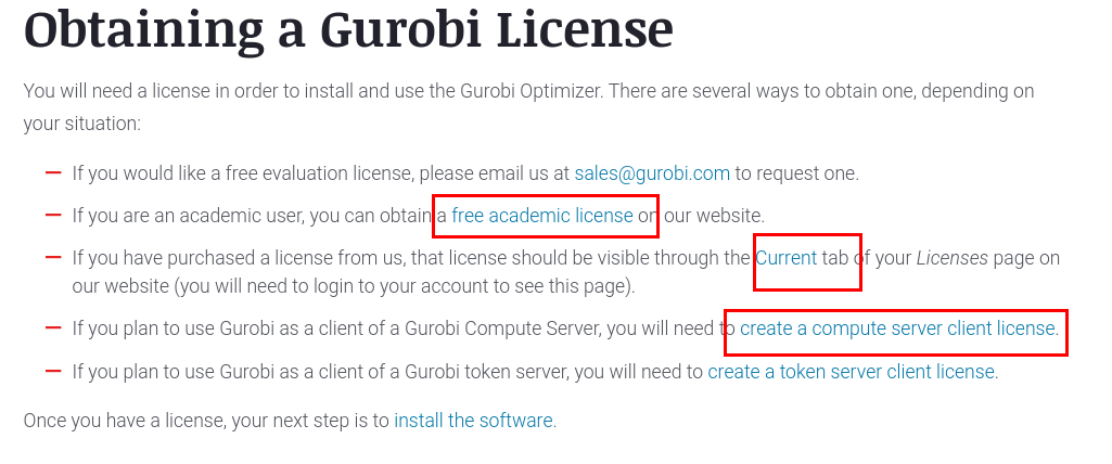 Gurobi Optimizer的安装教程-CSDN博客