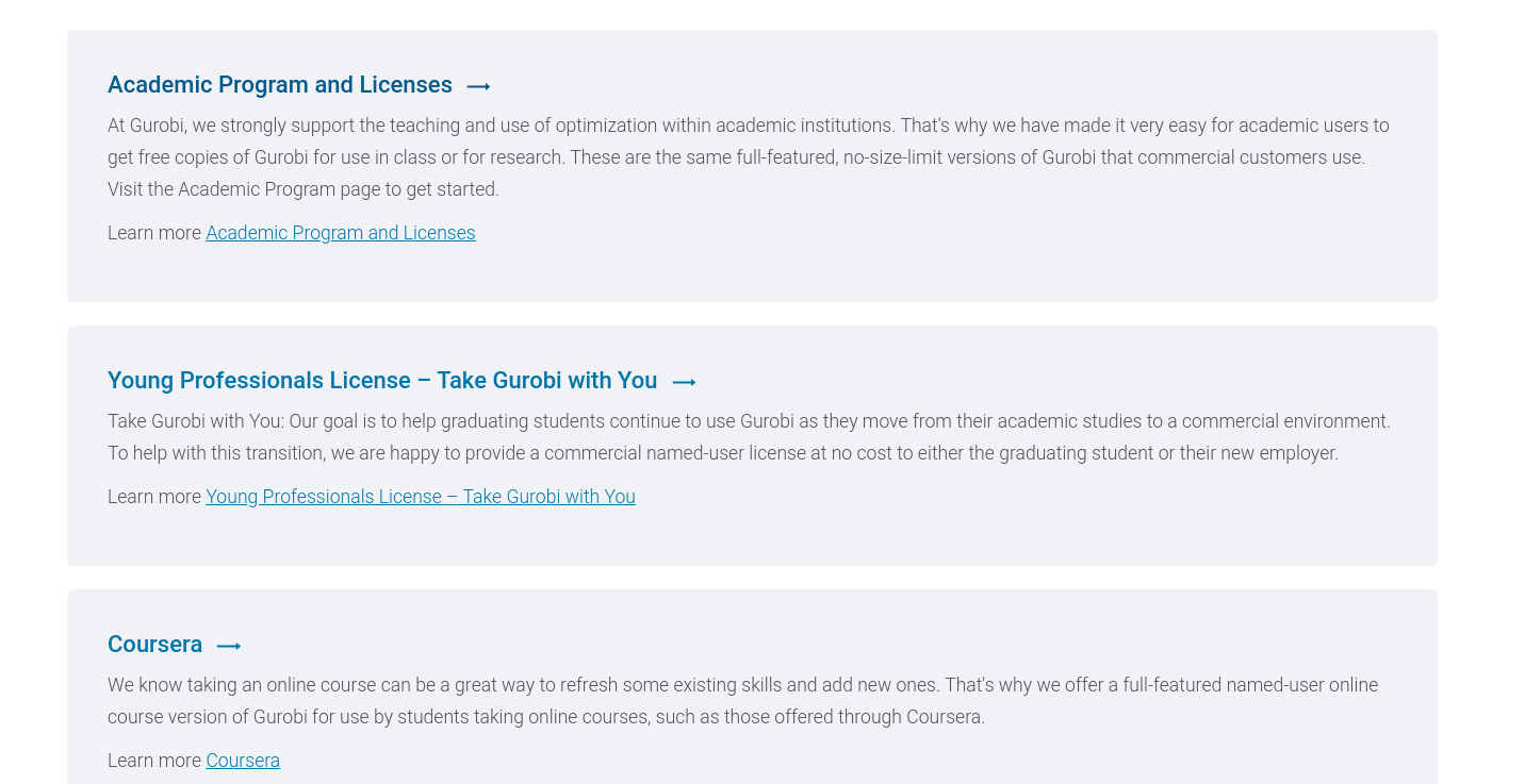Gurobi Optimizer的安装教程-CSDN博客