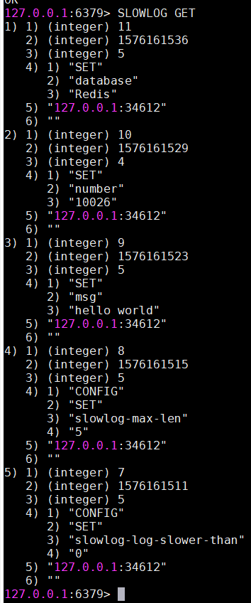 Redis(设计与实现):77---慢查询日志（SLOWLOG命令、slowlog-log-slower-than选项、slowlog-max-len选项、struct ...