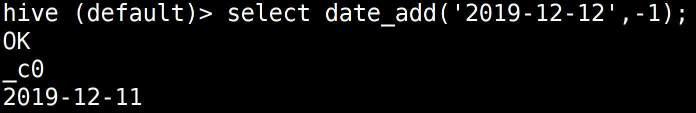 Hive中日期处理函数的使用（date_format、date_add、date_sub、next_day）_hive中dateadd函数可以 ...