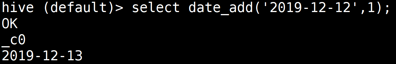 Hive中日期处理函数的使用（date_format、date_add、date_sub、next_day）_hive中dateadd函数可以 ...