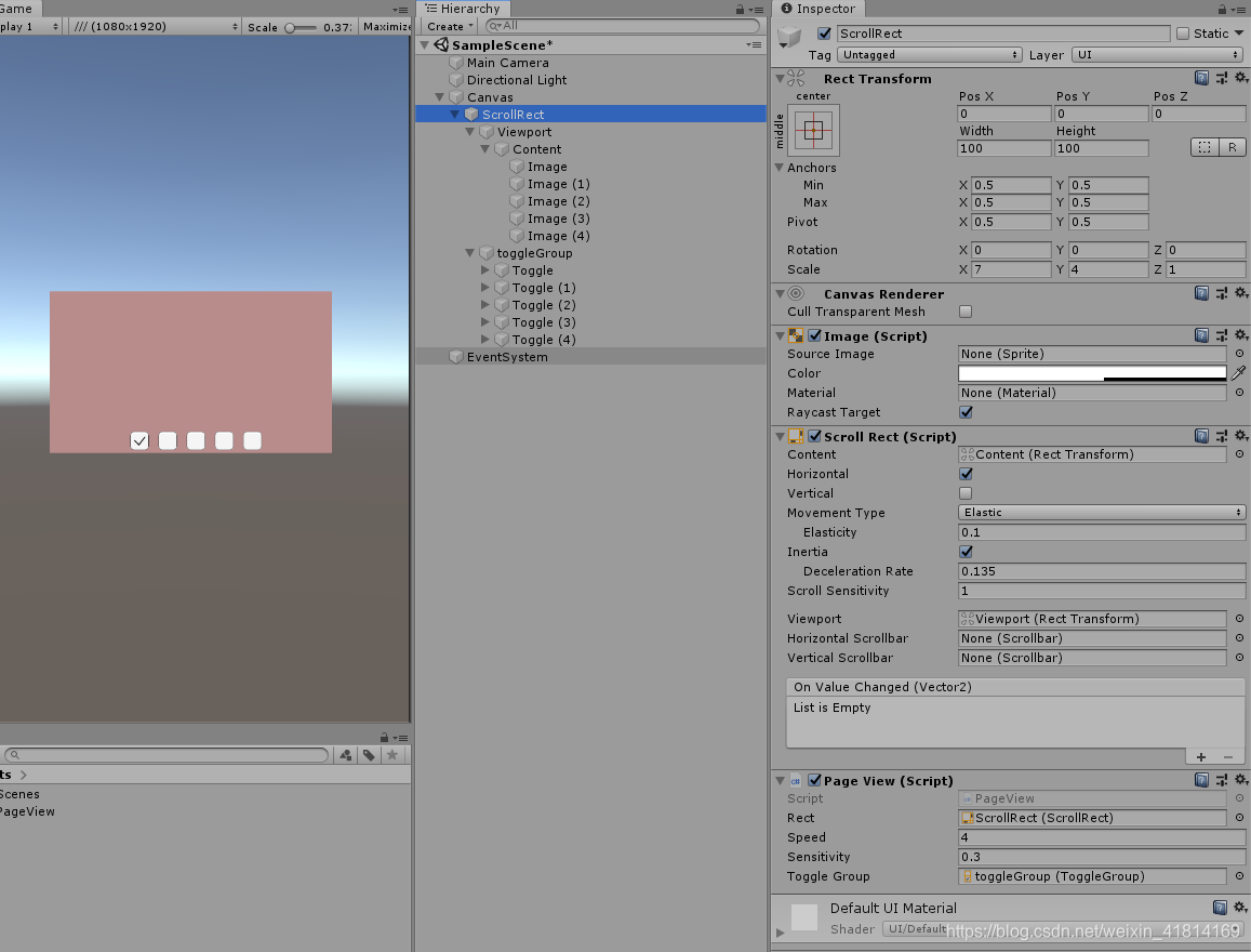 Unity之ugui翻页效果unity使用ugui实现ui翻书动画 Csdn博客