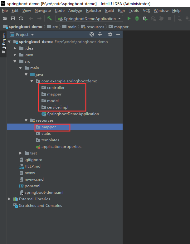Idea+springboot+mybatis+maven搭建web项目_springboot 增加web maven-CSDN博客
