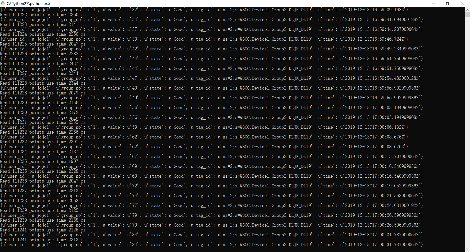 OPC实时数据发布到MQTT及存储InfluxDB时序数据库_opcda mqtt-CSDN博客