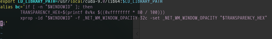 Linux 终端terminal设置透明化terminal Transparency Csdn博客