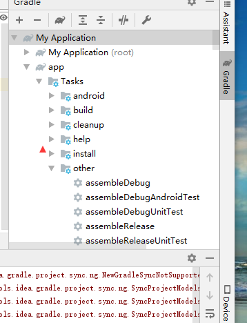 android studio 右侧的gradle面板中没有内容_eclipse gradle插件 gradle task 下面没有东西-CSDN博客
