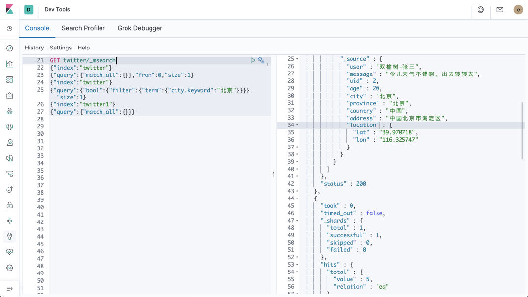 开始使用 Elasticsearch （2）_elasticsearch profile=true如何使用-CSDN博客
