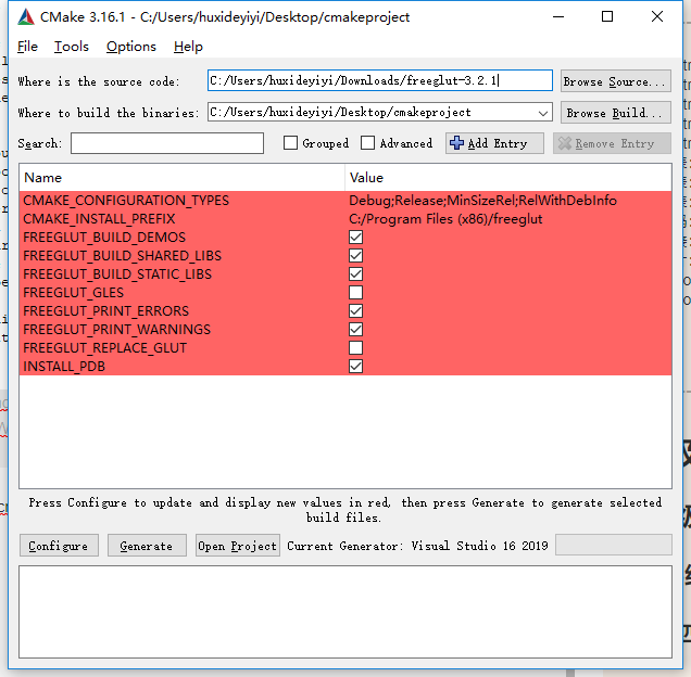 计算机图像学OpenGL开发环境之glut（OpenGL实用工具包）搭建_glut开发包-CSDN博客
