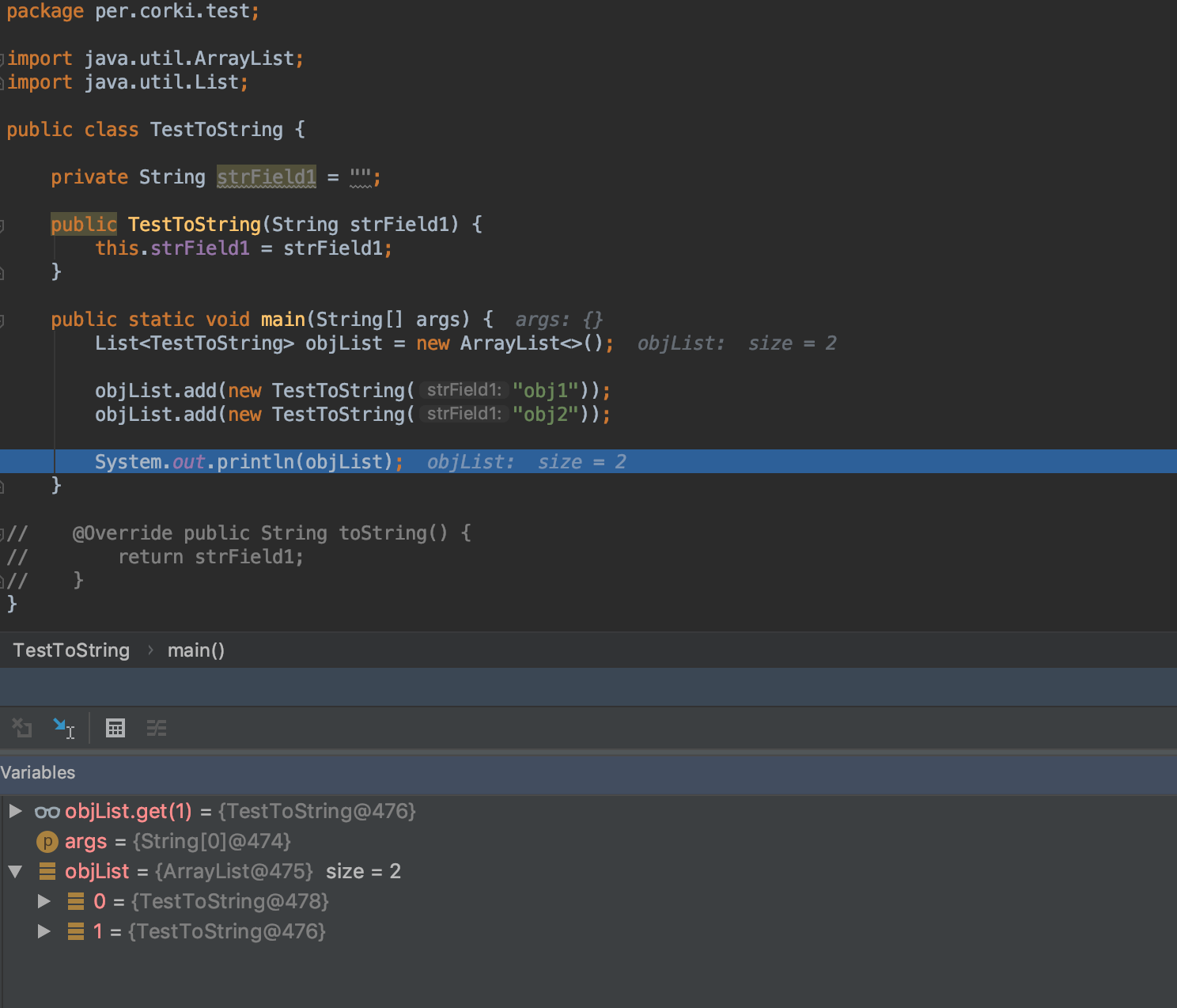 [Java] 为什么要重写toString方法？如何写？_重写tostring需要注意什么-CSDN博客