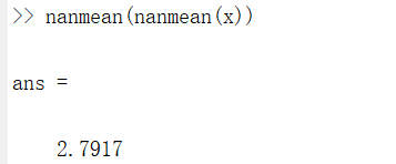 matlab 求含异常值NaN矩阵的均值，方差，求和_matlab nan算均方差-CSDN博客