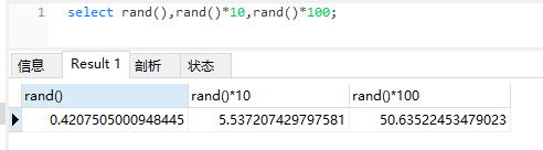 mysql生成随机数--rand、round、floor、ceiling函数以及获得指定范围随机数_floor(1+(rand()*10000))-CSDN博客