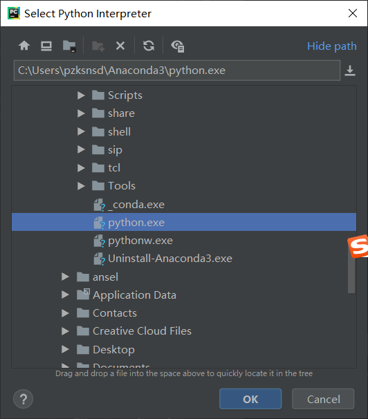 使用pycharm导入Anaconda3之中的Python库_pycharm使用anaconda3的库_sone_pzk的博客-CSDN博客