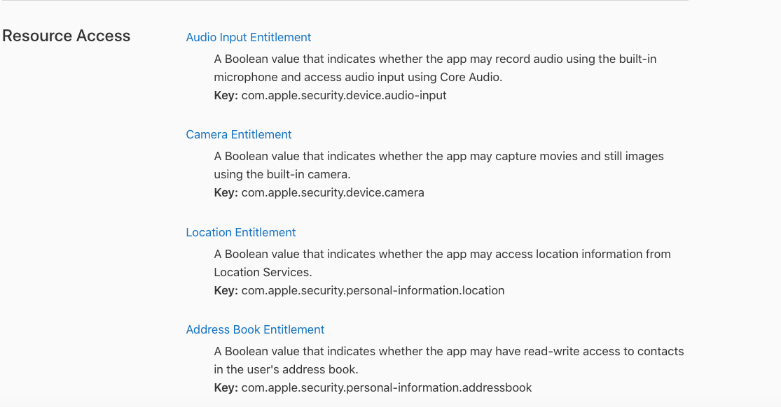 Mac开发-The app must have the 'com.apple.security.device.camera' entitlement.-CSDN博客