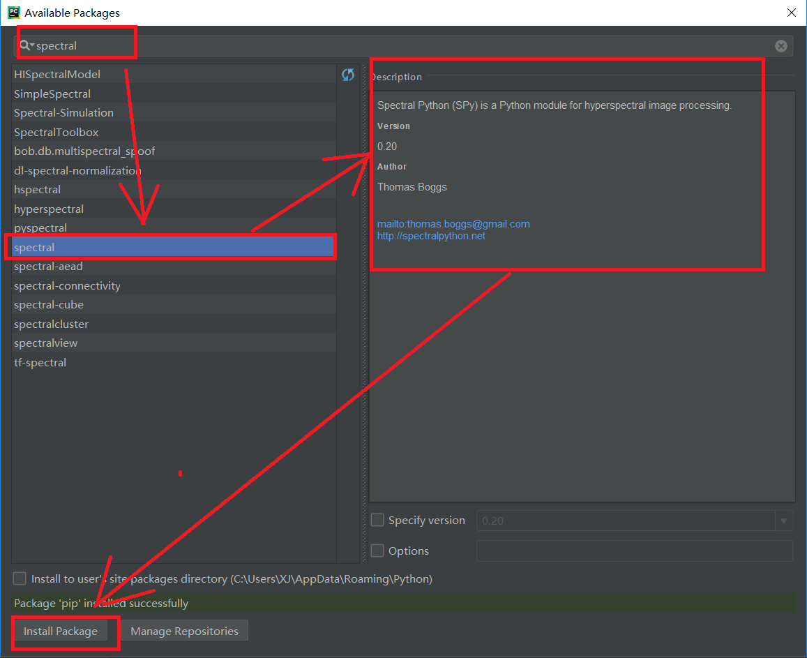 基于Python开源库的高光谱数据处理（一）环境配置和数据读取显示_spectral库-CSDN博客