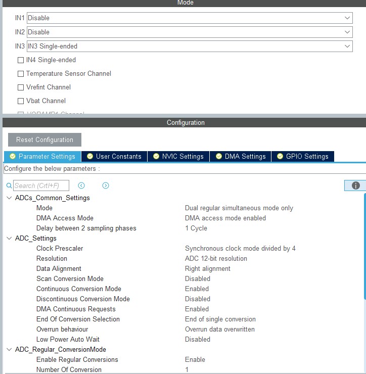 STM32学习笔记,双ADC_DMA同步采集(CUBEMX+HAL+过采样)_stm32 h7 双重adc 同步-CSDN博客