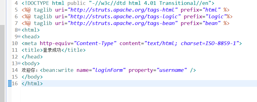Can not find the tag library descriptor for "http://struts.apache.org/tags-html"-CSDN博客