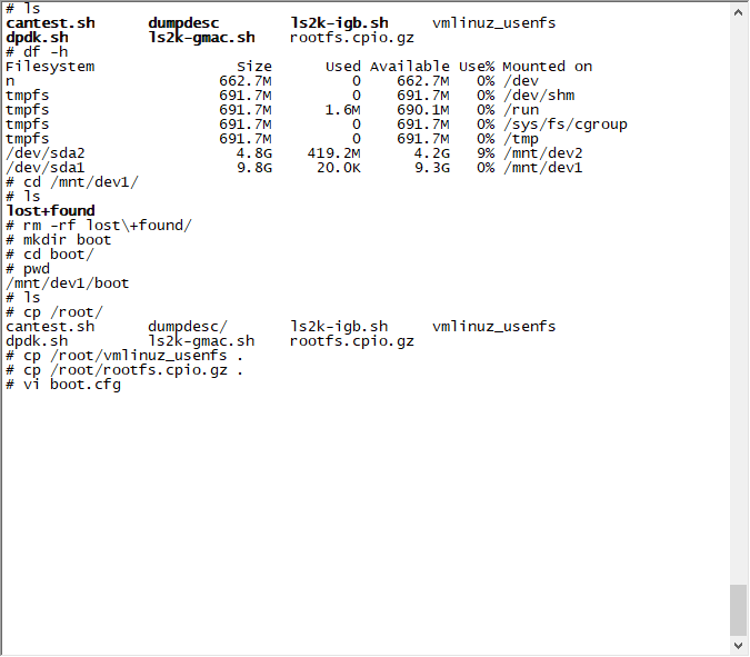 龙芯2K1000内核及文件系统烧写流程（恢复Boot内核引导配置及分区）_龙芯芯片烧入-CSDN博客