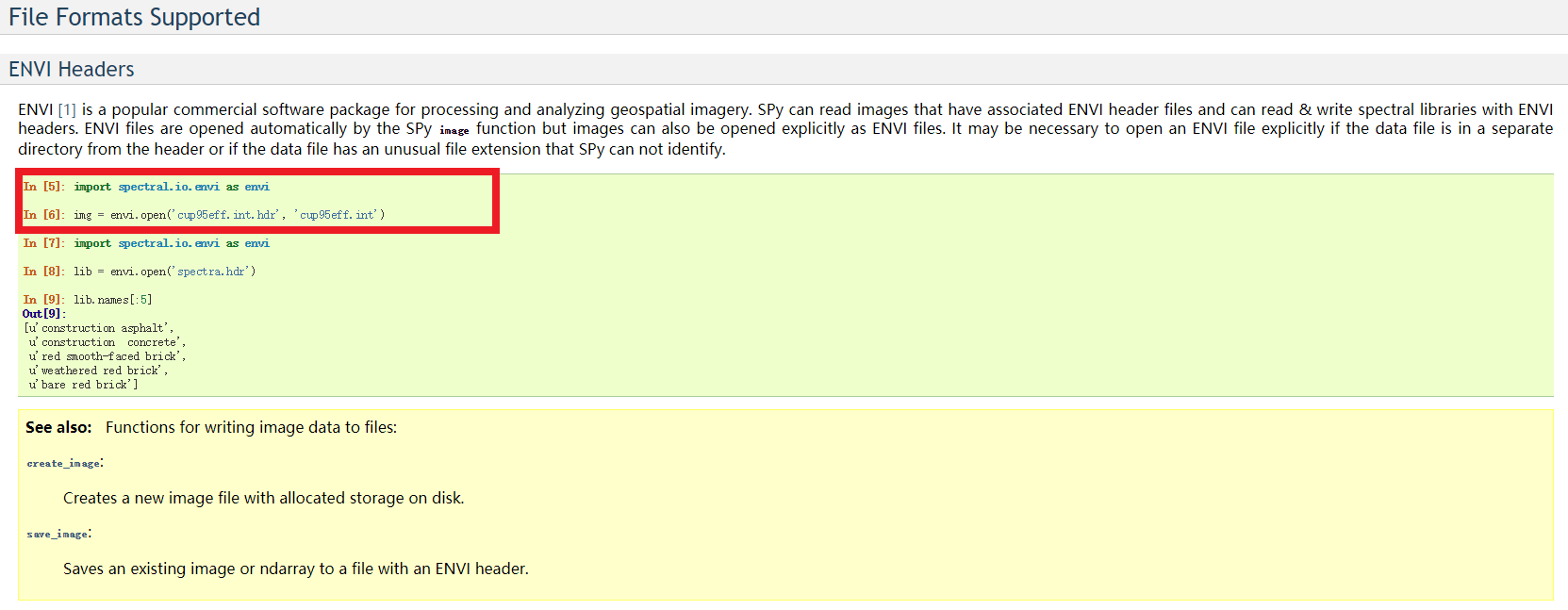 基于Python开源库的高光谱数据处理（一）环境配置和数据读取显示_spectral库-CSDN博客
