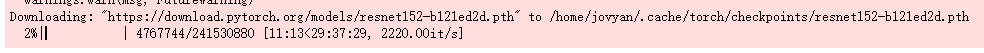 Resnet系列在imagenet上预训练的pytorch模型下载地址pytorch Linux Resnet101 模型下载 Csdn博客 5428