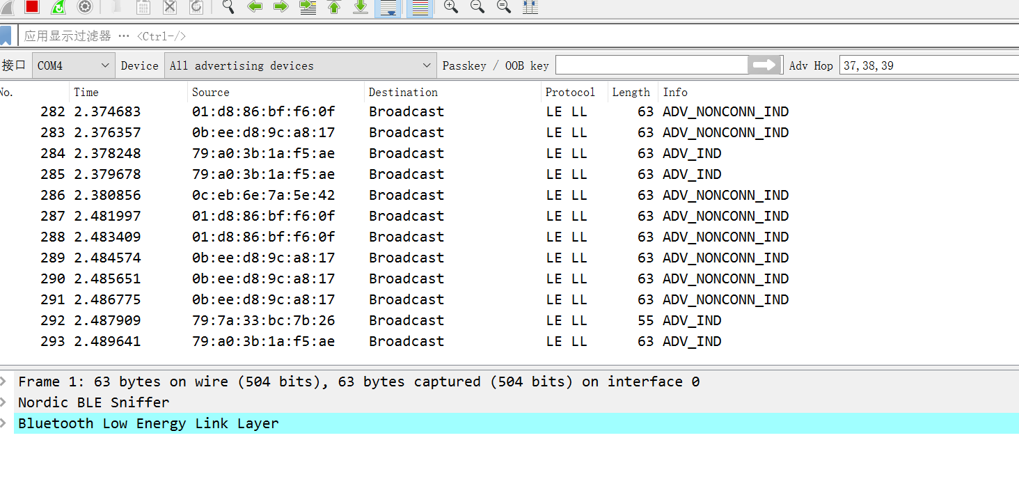nrf52832 nRF Sniffer Wireshark 环境搭建完成Wireshark检测不到nRF SnifferCOM问题_未出现nrf sniffer-CSDN博客