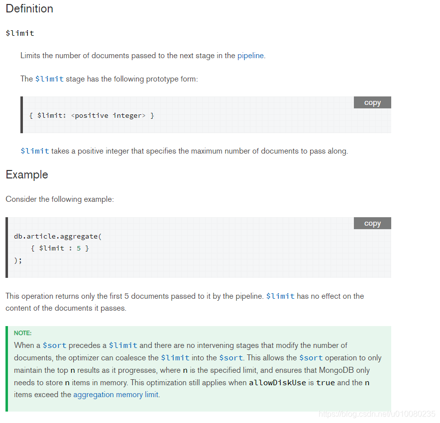 Mongodb Aggregate 使用mongodb Aggregate Mod 除以常量 Csdn博客