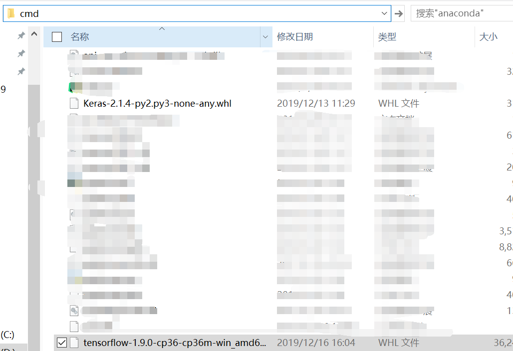 Windows10 Anacondapython365安装kerastensorflow 超简单安装教程python 365 Anaconda Inc Csdn博客 