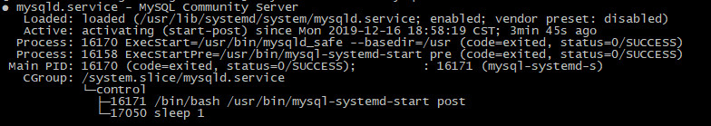 Linux下mysql执行systenctl Start Mysqld命令没反应systemctl Status Mysqld无任何出书 Csdn博客