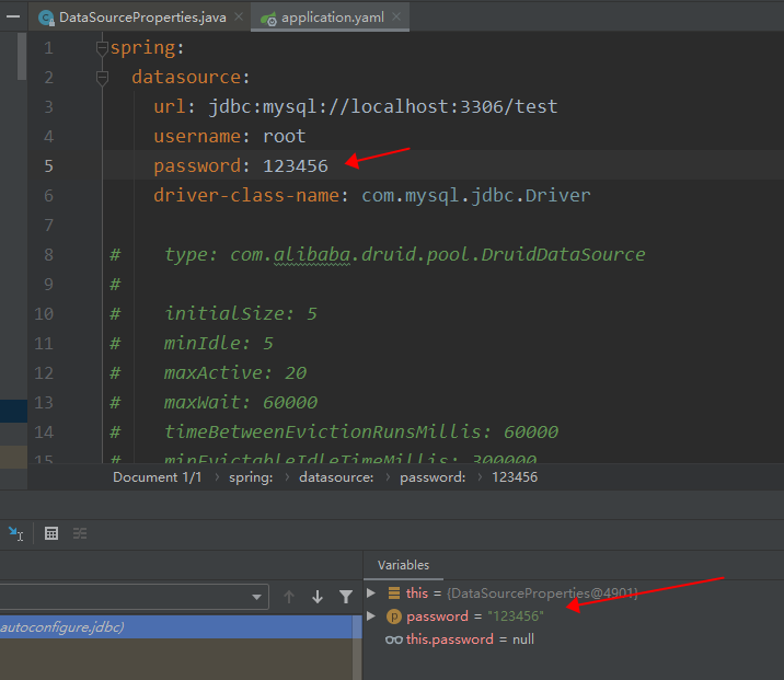 SpringBoot连接mysql密码正确但SQLException: Access denied for user 'root'@'localhost' (using password ...