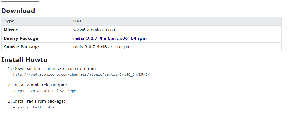 Redis的下载与安装_redis rpm包下载-CSDN博客