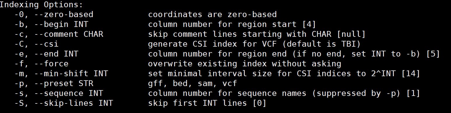 使用tabix创建索引并获取染色体区间信息_卡西莫多的礼物的博客-CSDN博客_tabix 索引