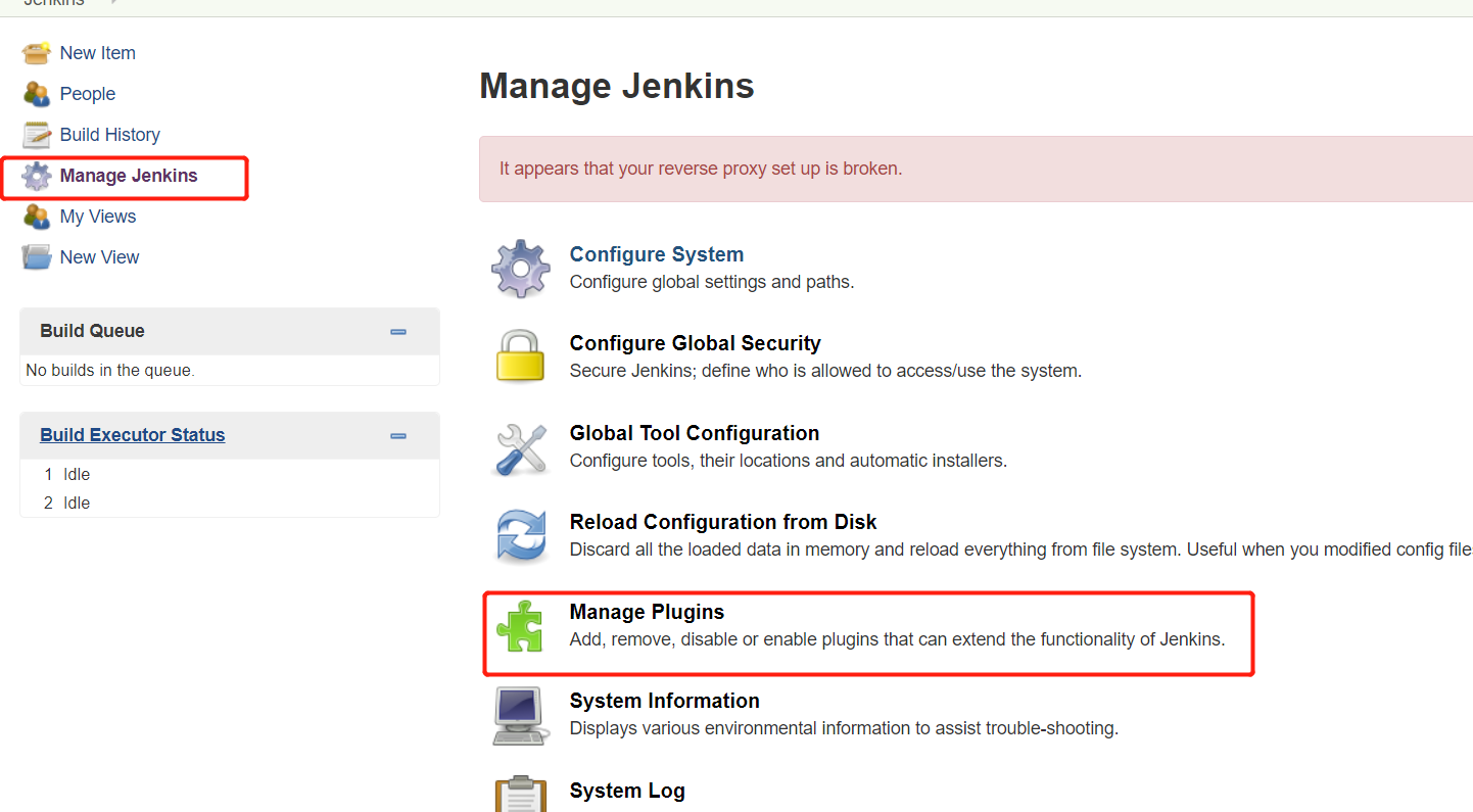 Jenkins 安装与配置_some plugins could not be loaded due to unsatisfie-CSDN博客