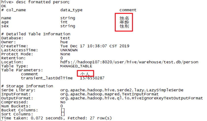 Hive中文注释乱码hive查看字符集xxy41902的博客 Csdn博客 