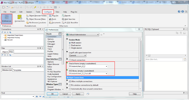 InstantClient+PLSQL安装配置教程_instantclient-basic-CSDN博客