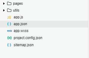 微信小程序之创建底部菜单栏（新手学习）_app.json: ["tabbar"]["list"][1]["pagepath"] 和 ["ta-CSDN博客