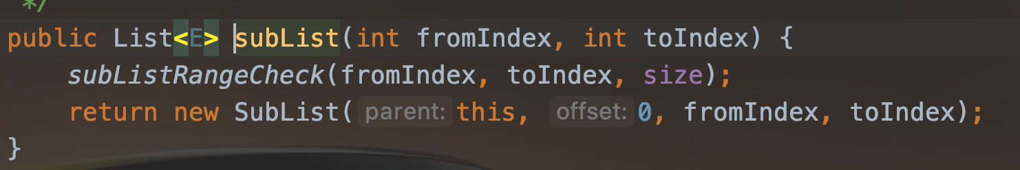 关于List的subList原理分析_list sublist-CSDN博客