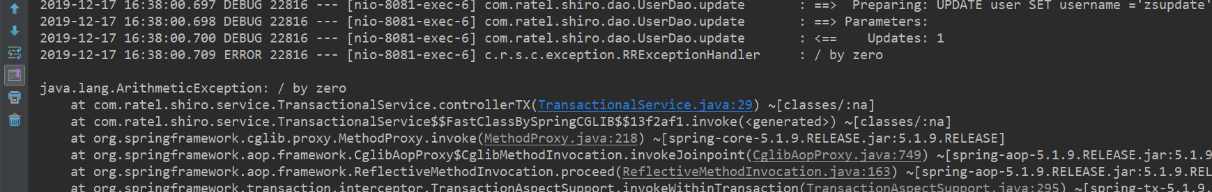 spring声明式事务 @Transactional 不回滚的多种情况以及解决方案_spring @transactional不回滚-CSDN博客