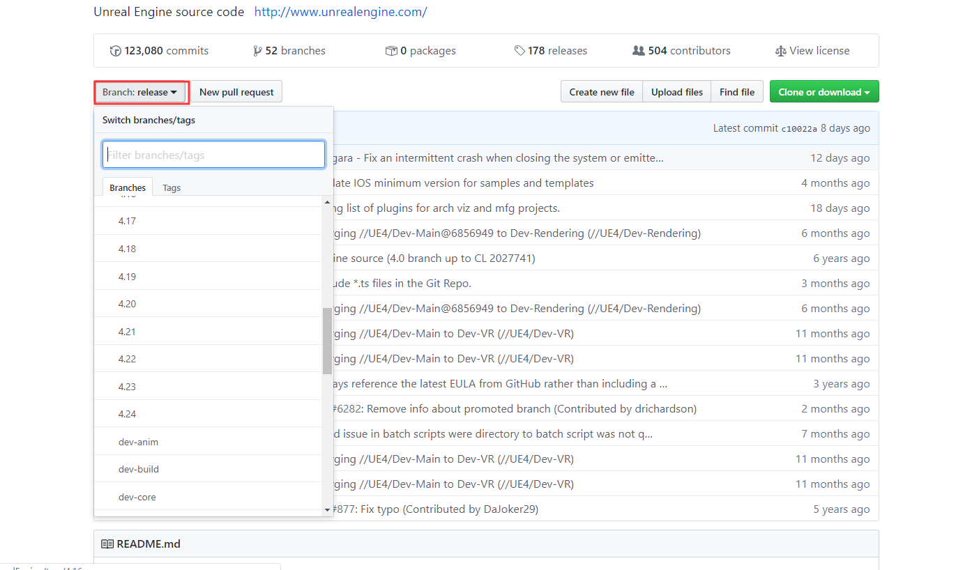 UE4源码安装及error的解决（附：UE4源码的快速下载）_unreal engine 4 百度网盘-CSDN博客