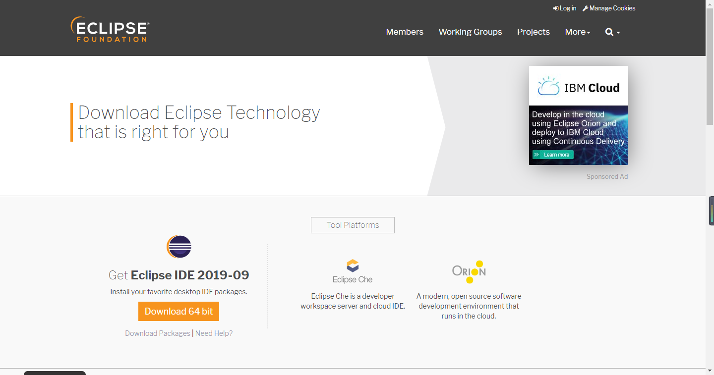 官网下载Eclipse详细步骤_eclipse downloads官网-CSDN博客