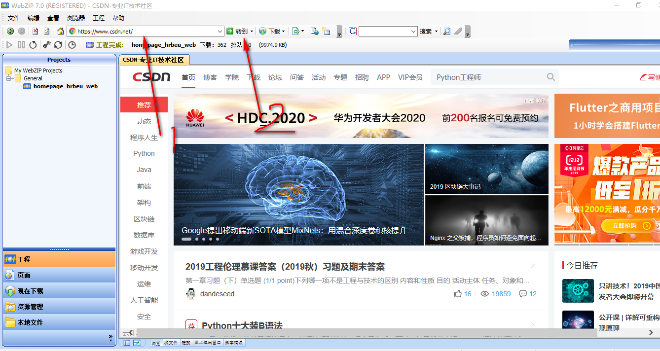 完整网页下载，使用webzip_webzip使用教程-CSDN博客