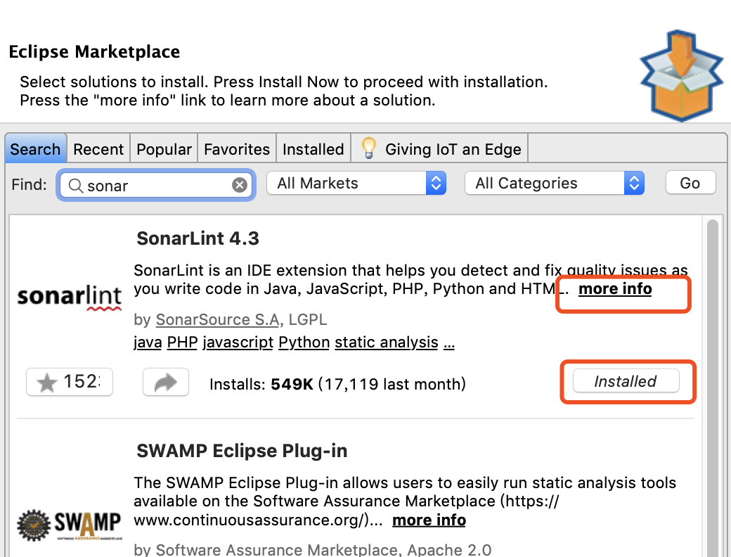 SonarQube篇-SonarLint+Eclipse使用手册_eclipse sonarlint-CSDN博客