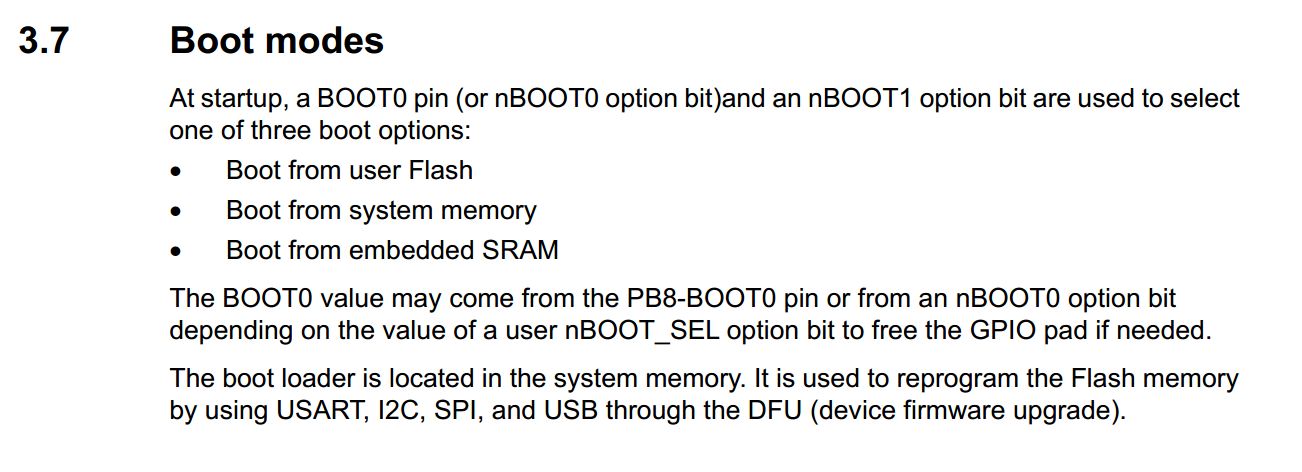 How does STM32G0 and STM32G4 use BOOT0 as general GPIO - Programmer Sought