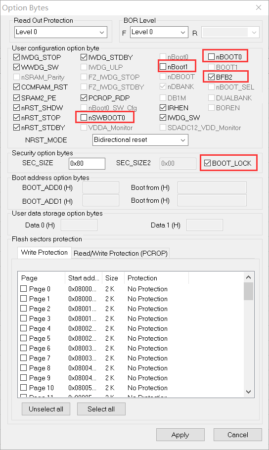 STM32G0和STM32G4 如何把BOOT0当作通用GPIO使用_stm32g070boot引脚和swd重复-CSDN博客