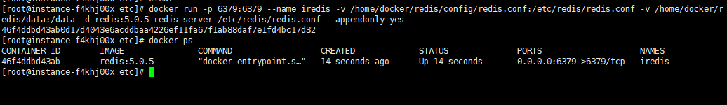 Docker 启动redis指定配置文件 Csdn博客 5918