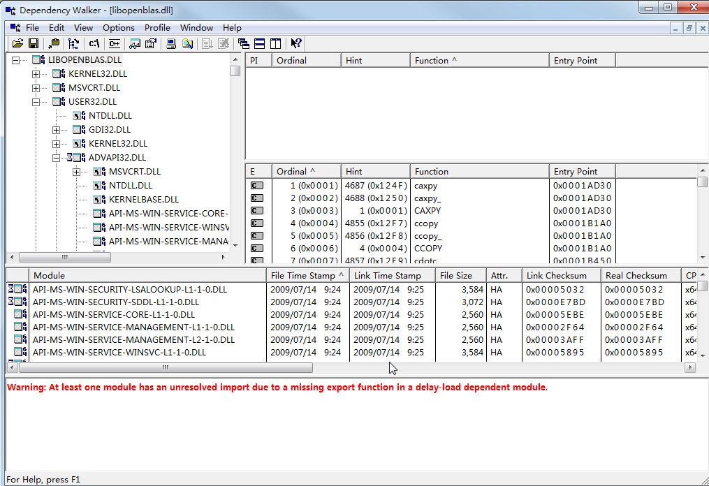 Libopenblas Dll缺失依赖解决办法 Csdn博客