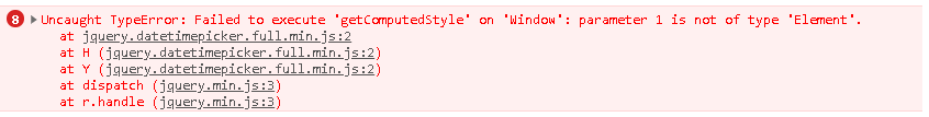 报错Failed to execute 'getComputedStyle' on 'Window': parameter 1 is not of type 'Element'.-CSDN博客