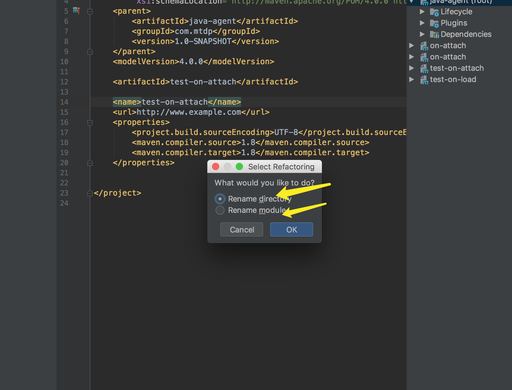 Idea 如何重命名一个模块idea Rename Scope Csdn博客 